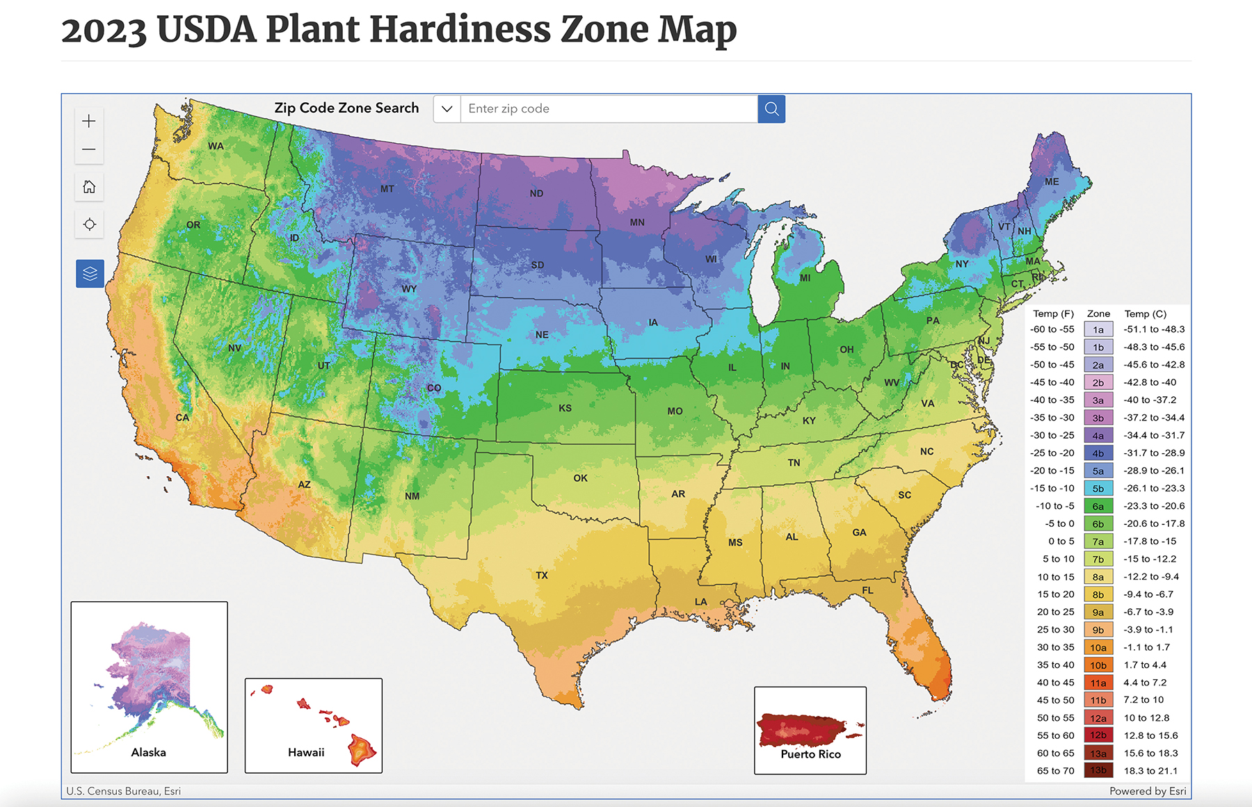 USDA Updates Plant Hardiness Zone Map Farm And Dairy