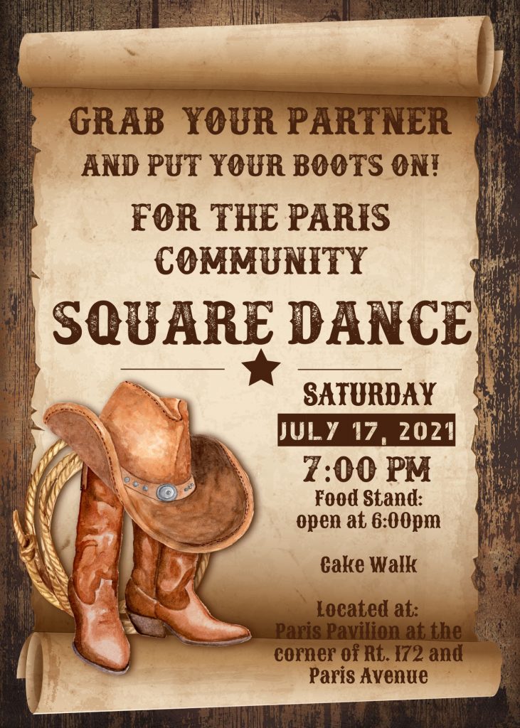 Paris Community Square Dance Events - Farm and Dairy