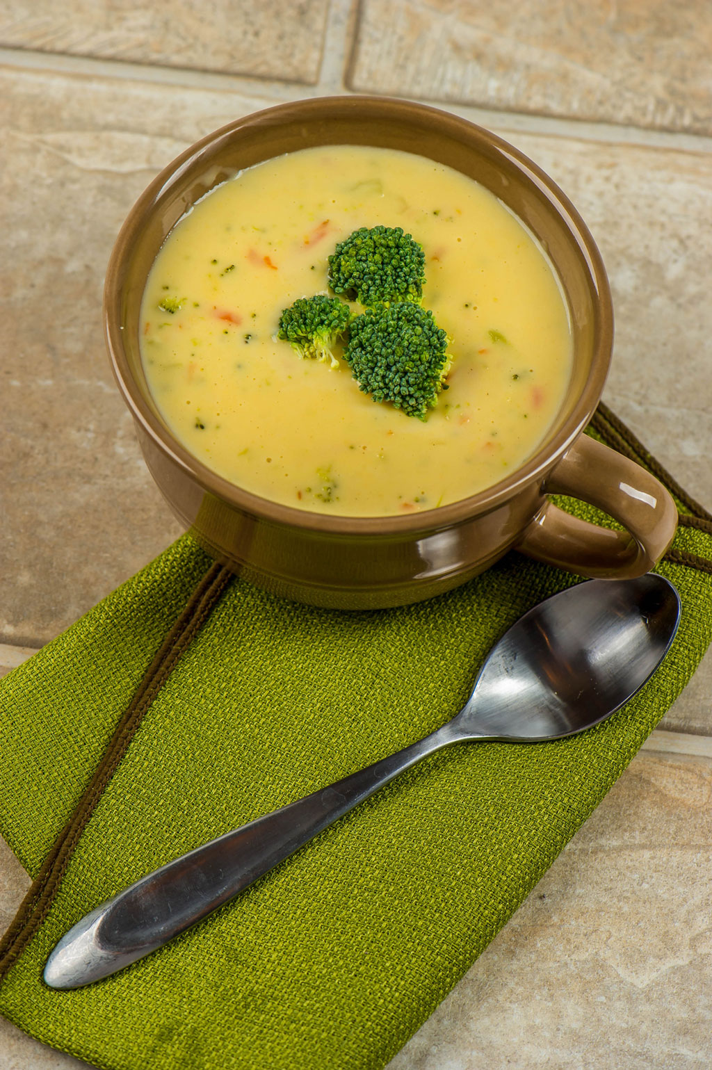 Cheesy Broccoli Soup Recipe