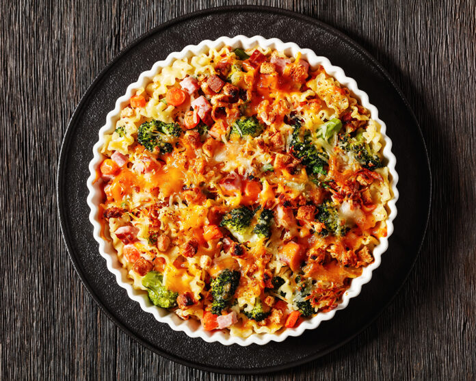Ham, Broccoli and Noodle Casserole Recipe
